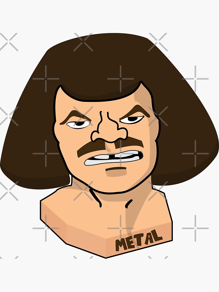 "William Murderface Statue Metalocalypse" Sticker for Sale by es-saheb ...
