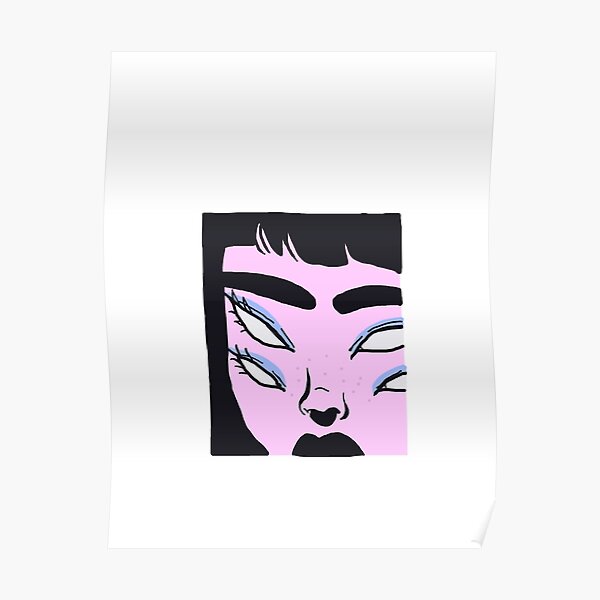"Alien Girl " Poster for Sale by rileyyep | Redbubble