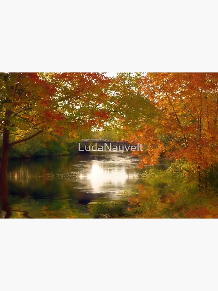 "Fall Afternoon" Canvas Print for Sale by LudaNayvelt | Redbubble