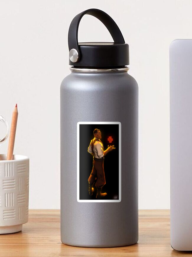 "Medic TF2 poster" Sticker for Sale by IAmZeMedic | Redbubble