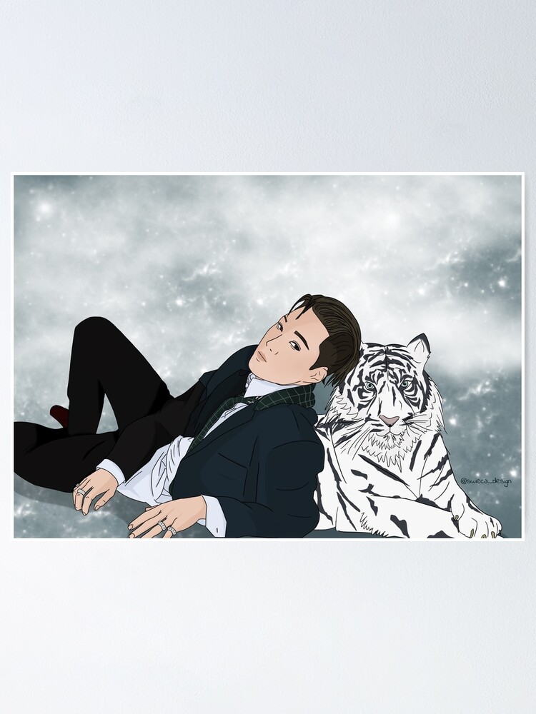 "Super M- Kai - Tiger Inside" Poster by CandeArisio | Redbubble