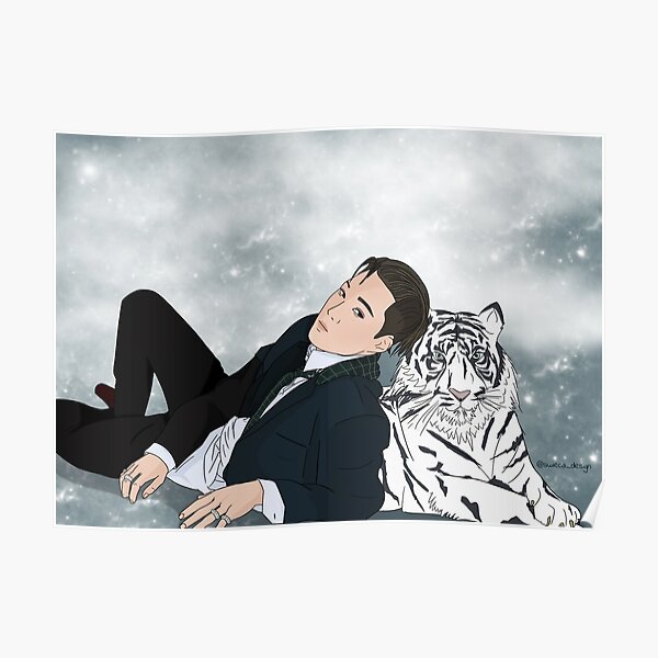 "Super M- Kai - Tiger Inside" Poster by CandeArisio | Redbubble