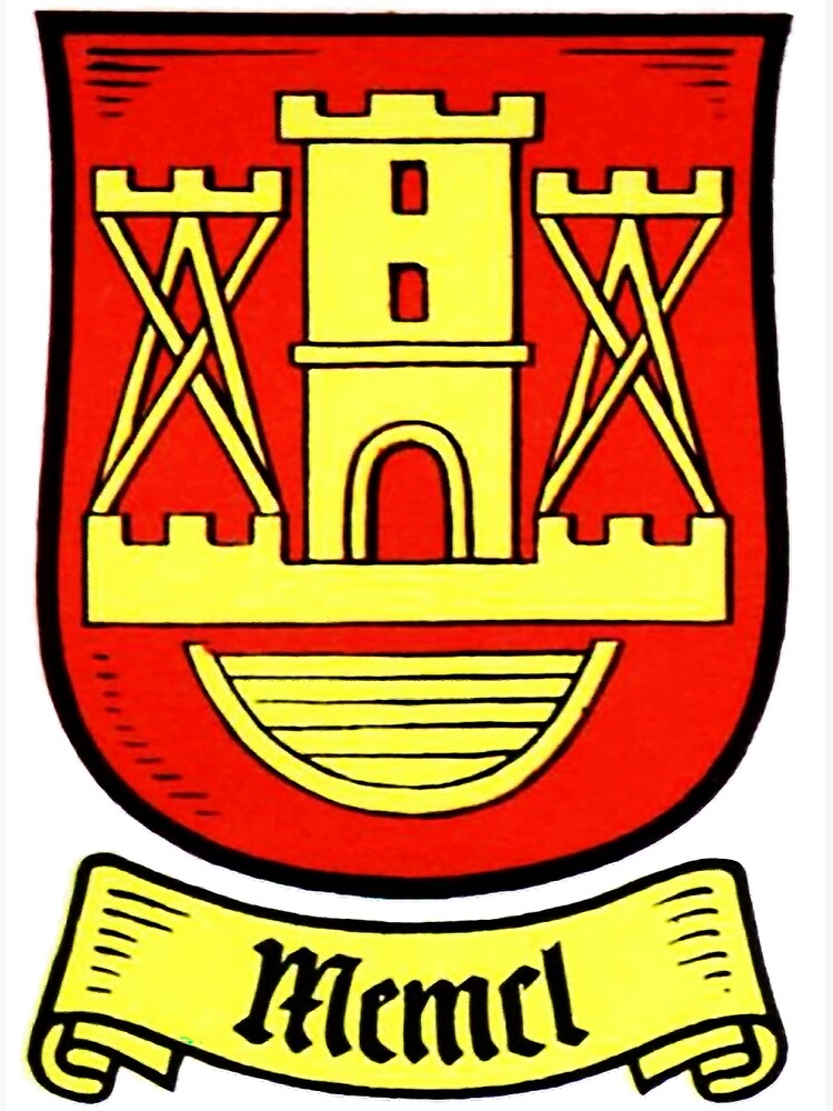 "Memel coat of arms" Poster by edsimoneit | Redbubble