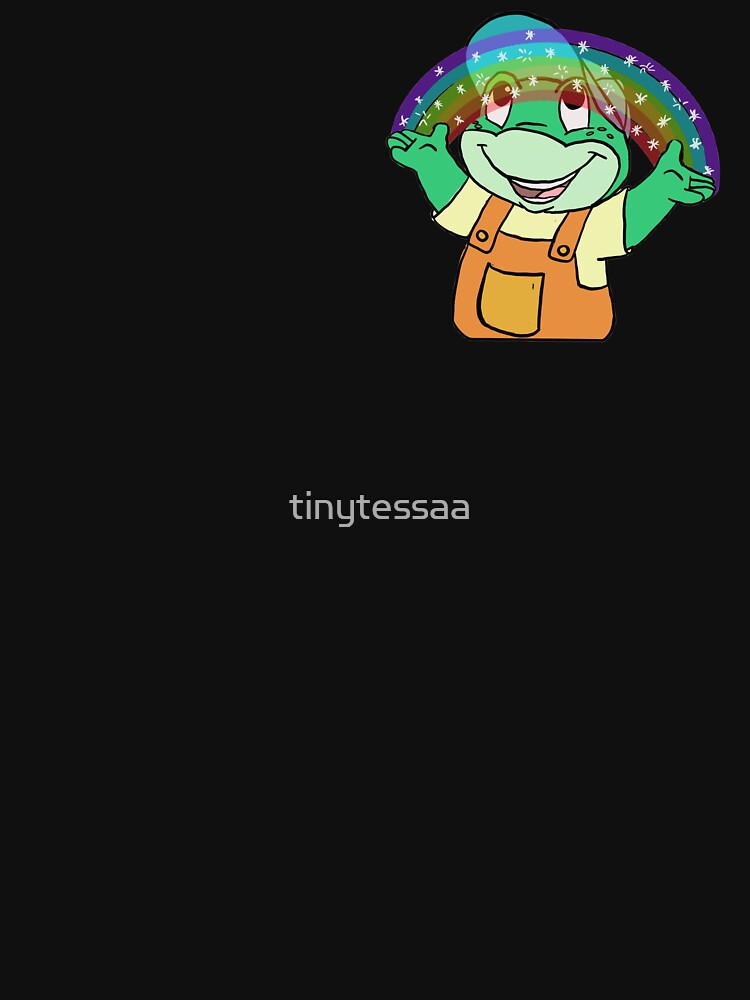 "leap frog rainbow meme" T-shirt for Sale by tinytessaa | Redbubble ...