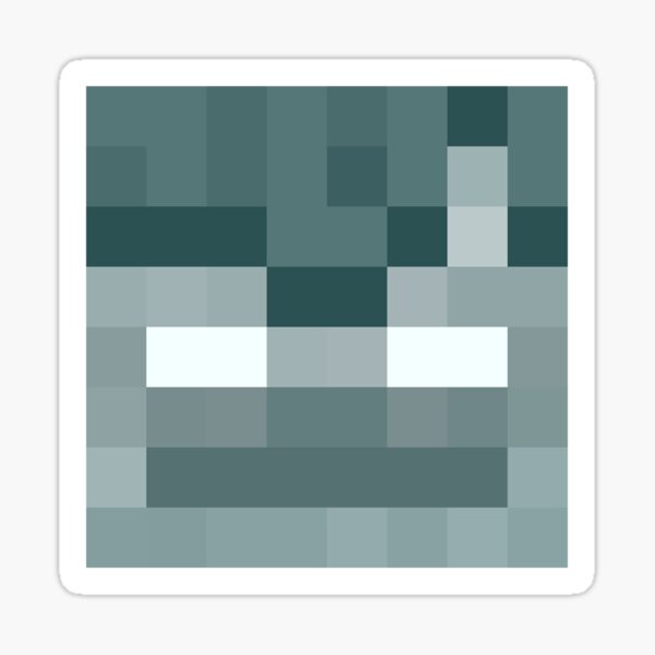"Minecraft Stray Head" Sticker for Sale by HaveSomeMemes | Redbubble