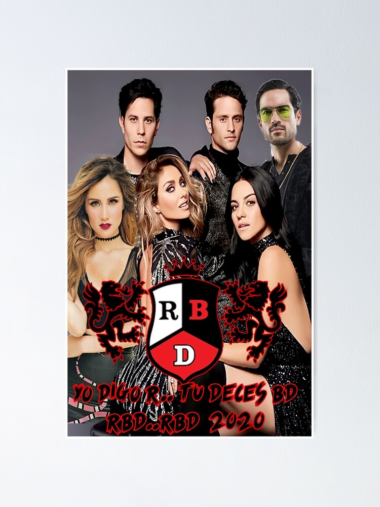 "rbd" Poster for Sale by Jmonroy07 | Redbubble