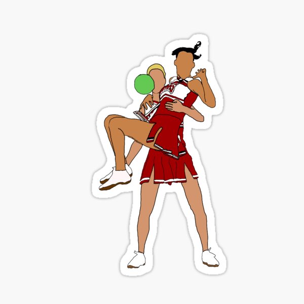 "Brittana Dodgeball" Sticker for Sale by Brittanais4ever | Redbubble