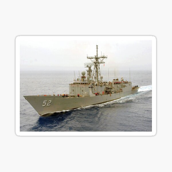 "USS CARR (FFG-52) SHIP'S STORE" Sticker for Sale by militarygifts ...