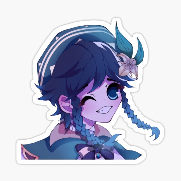 "Genshin Impact - Venti" Sticker for Sale by milkymelo | Redbubble