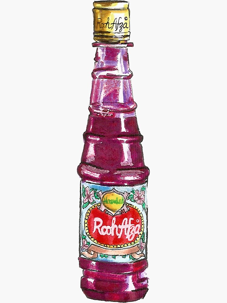 "Rooh Afza" Sticker by veryoptimistic | Redbubble