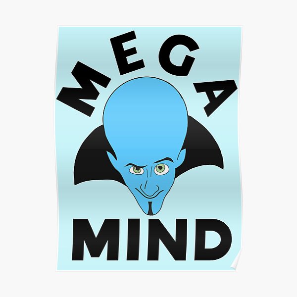 Megamind Posters | Redbubble