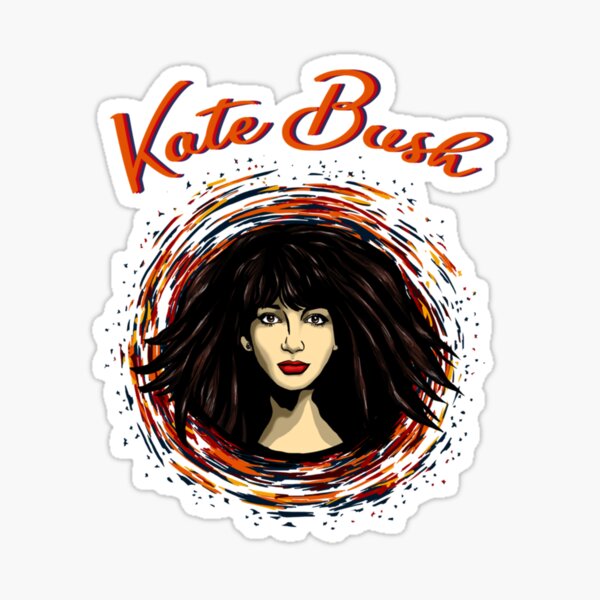 Kate Bush Stickers | Redbubble