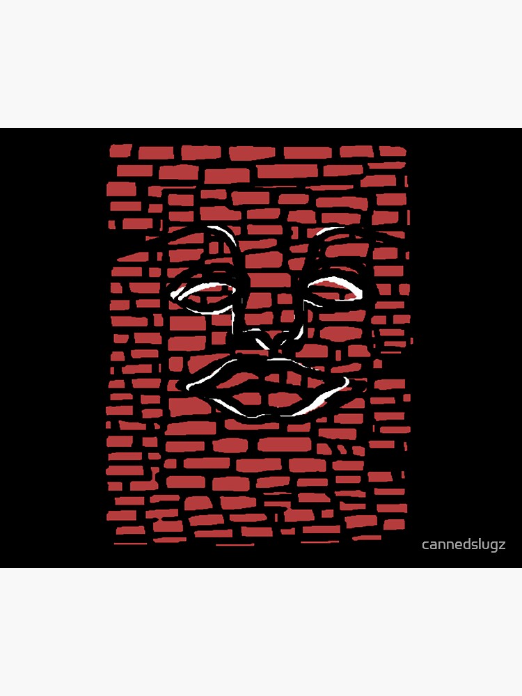 "its bricks" Sticker by cannedslugz | Redbubble