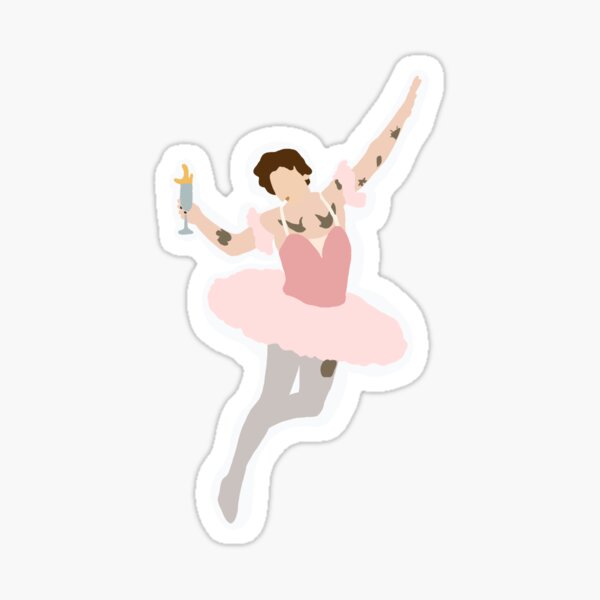 "harry styles vogue" Sticker by xosocialclub | Redbubble