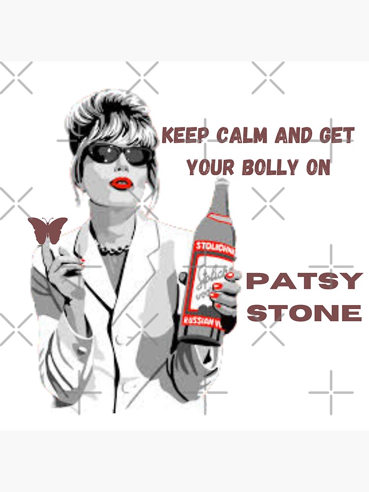 "Patsy STONE PHRASES" Sticker for Sale by Paticas-Felices | Redbubble