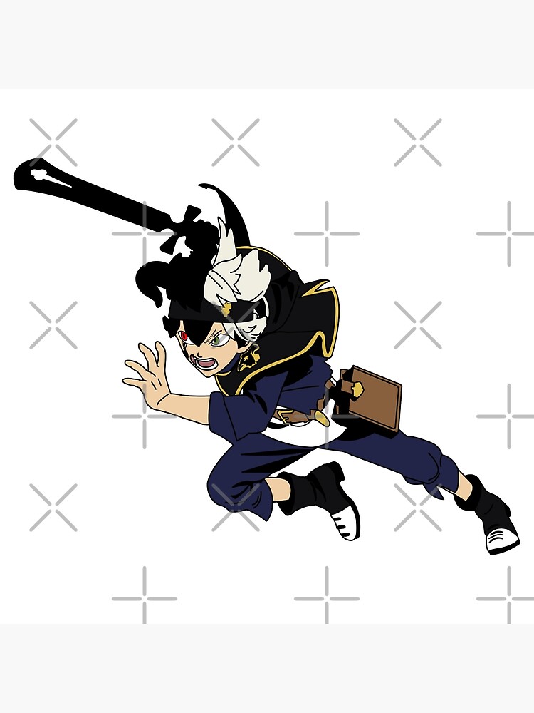 "Black Clover Asta Demon Form Half" Poster for Sale by oneskyoneland ...