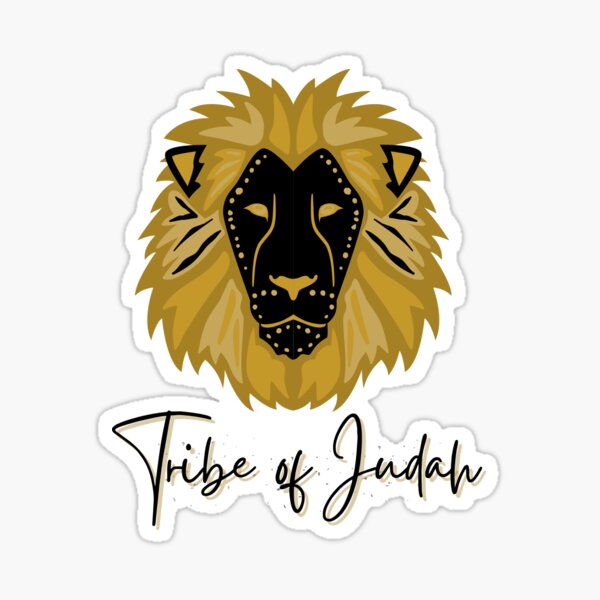 "Tribe of Judah " Sticker for Sale by The-Faith-Shop | Redbubble