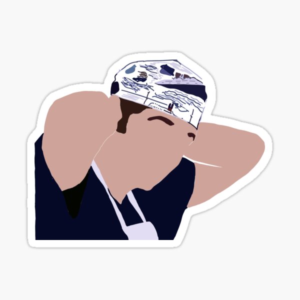 "Dr Derek Shepherd" Sticker for Sale by ameliaoneal3 | Redbubble