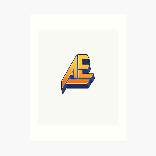 "Aaron Esser Logo" Art Print by buzzerrecap | Redbubble