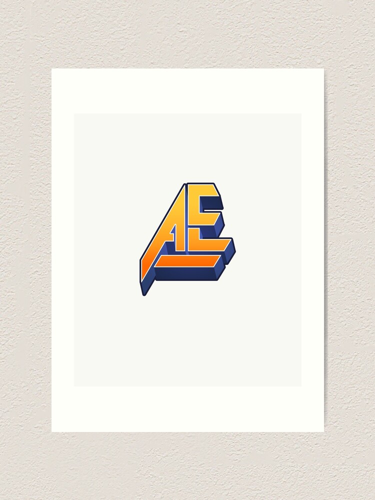 "Aaron Esser Logo" Art Print by buzzerrecap | Redbubble