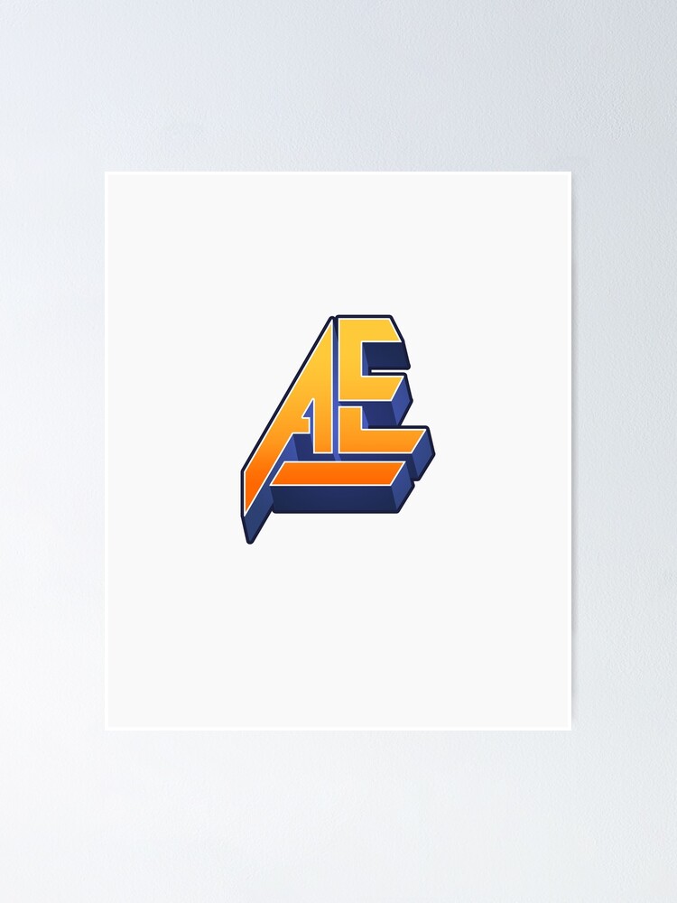 "Aaron Esser Logo" Poster by buzzerrecap | Redbubble