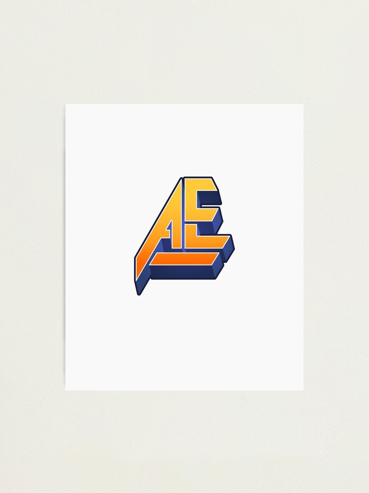 "Aaron Esser Logo" Photographic Print for Sale by buzzerrecap | Redbubble