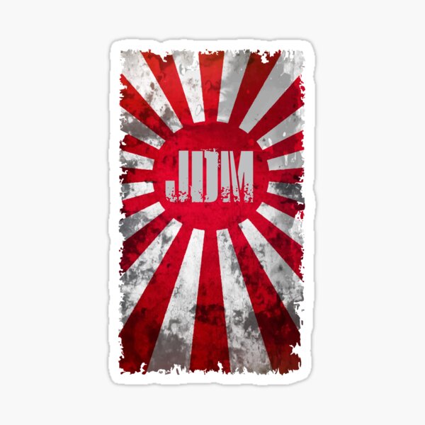 "Imperial Japanese JDM Flag" Sticker for Sale by RocketshSD | Redbubble