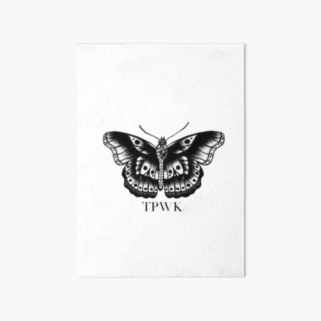 "TPWK Butterfly " Art Board Print by erikadobbs | Redbubble