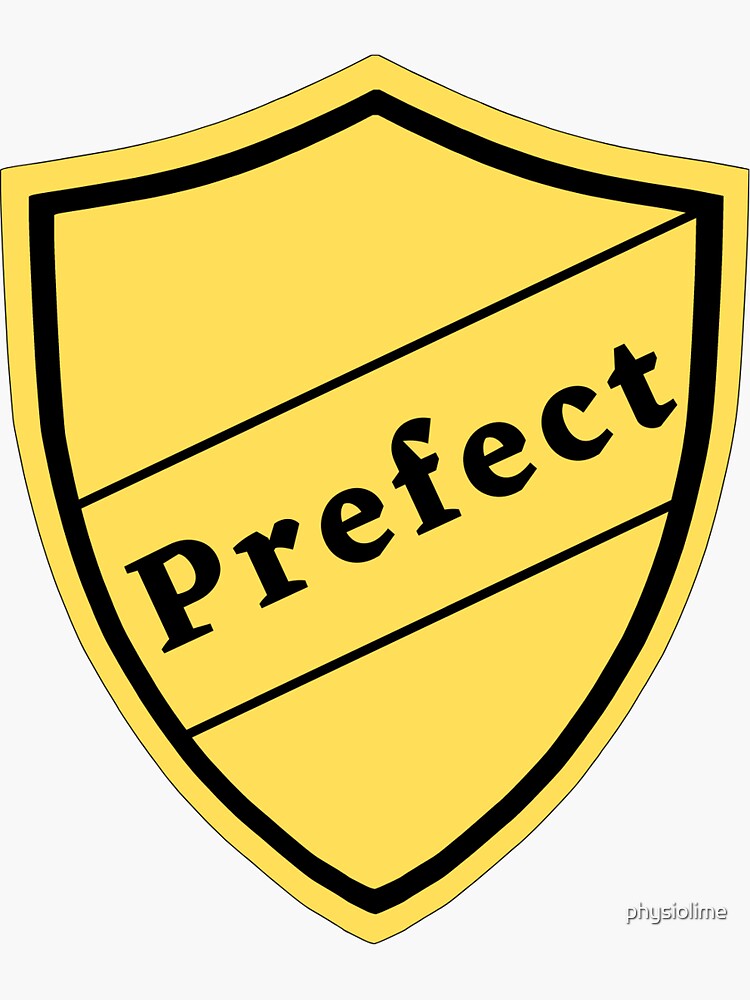 "Loyal Magic Prefect Badge" Sticker by physiolime | Redbubble
