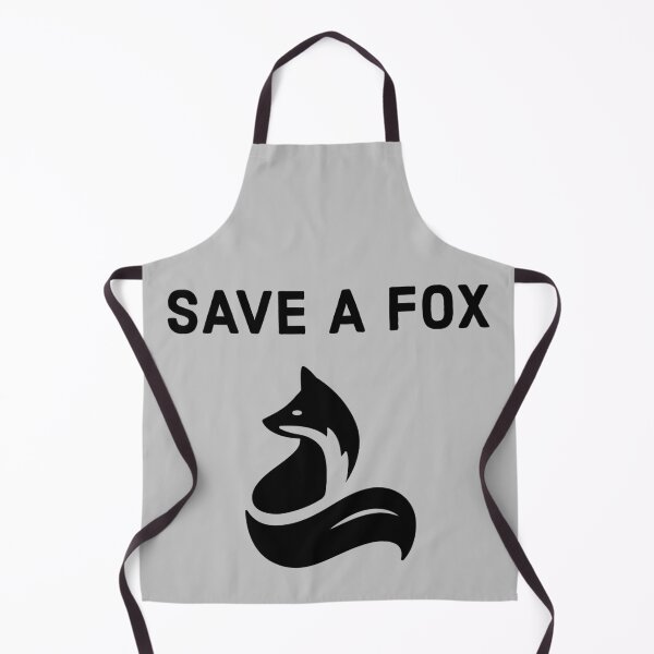 Save A Fox Save A Fox Save A Fox Save A Fox Save A Fox Aprons | Redbubble