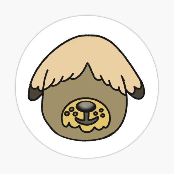 Shep Animal Crossing Stickers | Redbubble