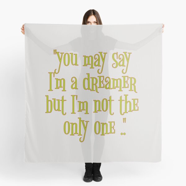 "Imagine " Scarf for Sale by Lariousroby | Redbubble