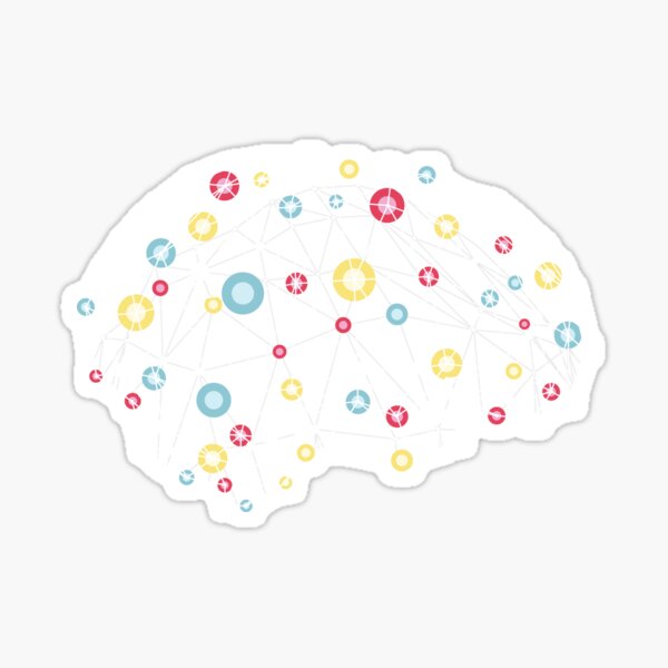 "Brain synapses" Sticker for Sale by DerSenat | Redbubble