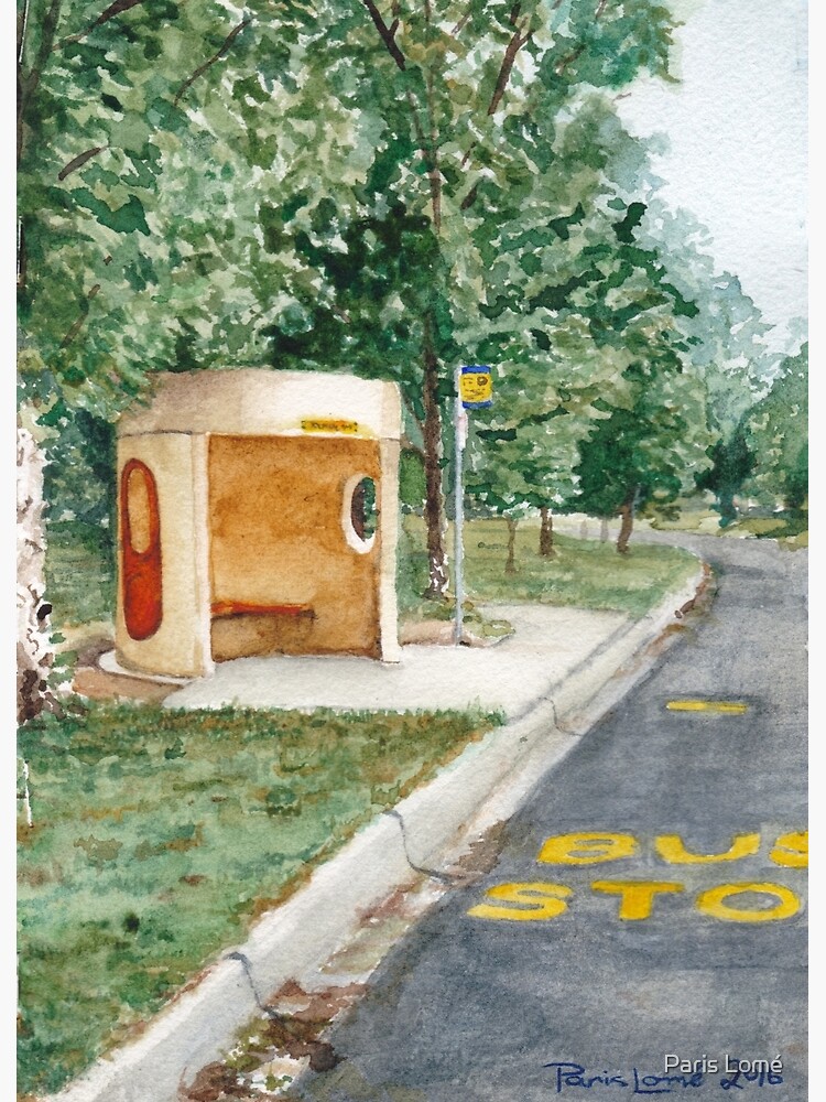 "Canberra Bus Stop Richardson" Framed Art Print by ParisLome | Redbubble