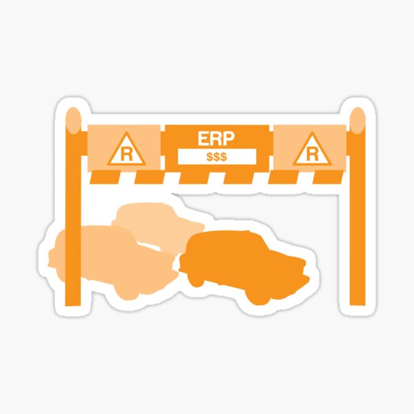 "Singapore Toll gate charge system MRT SMRT cars going through a Toll ...
