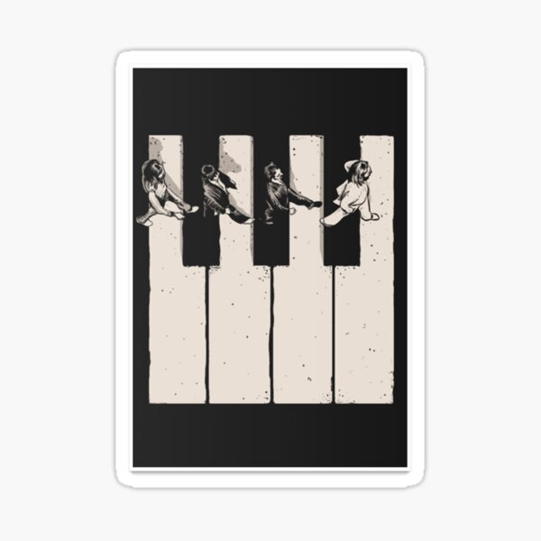 "The Beatles" Sticker for Sale by Romartynets | Redbubble