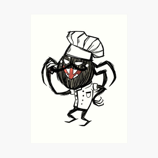 "Chef Webber - Don't Starve" Art Print by Kajitanii | Redbubble