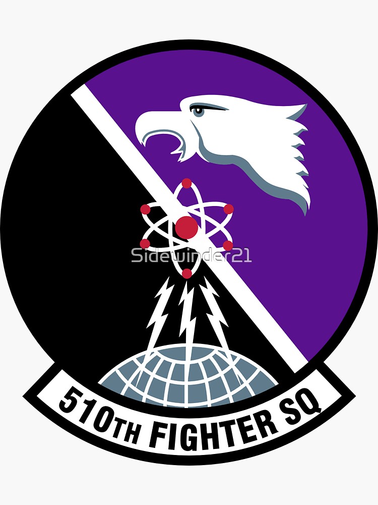 "510th Fighter Squadron "Buzzards" - Aviano AB" Sticker for Sale by ...