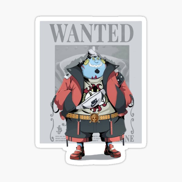 "Knight of the Sea Jinbe" Sticker for Sale by RowenaMerson | Redbubble