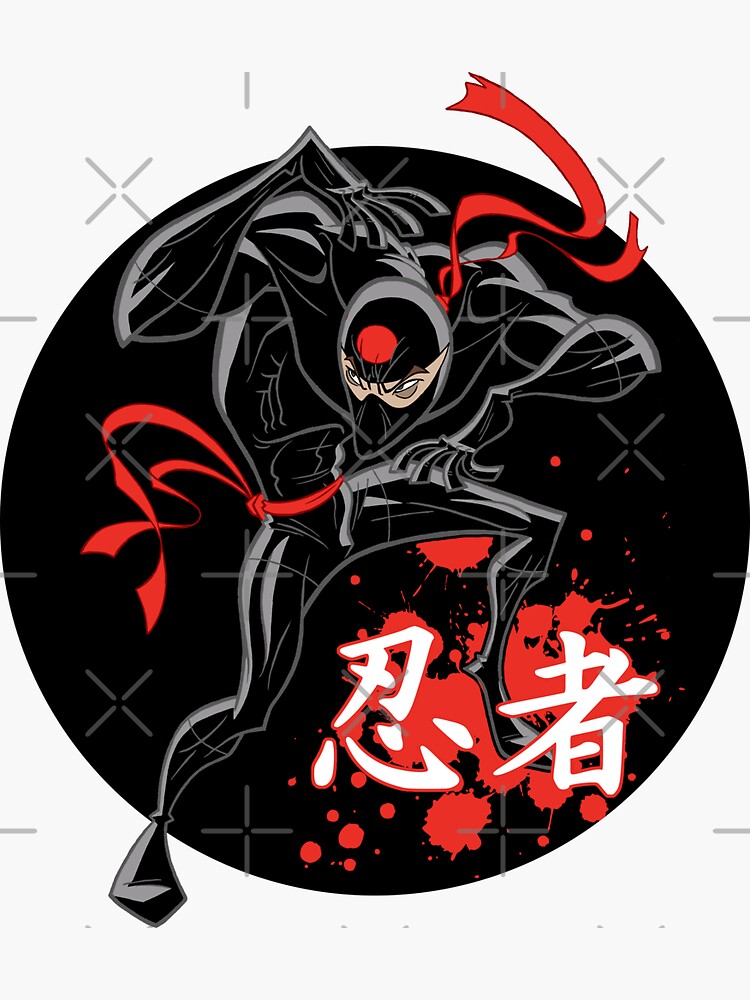 "NINJA CREEPER" Sticker for Sale by MINION-FACTORY | Redbubble