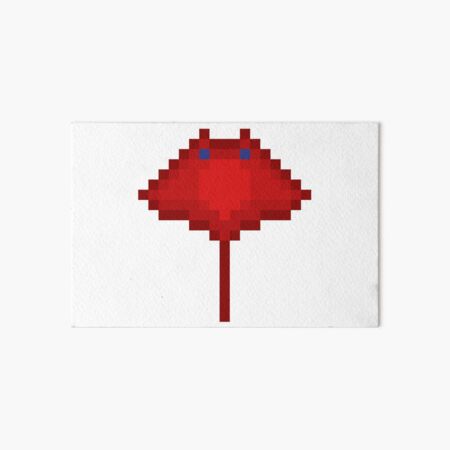 "Manta Ray Pixelart" Art Board Print by pentaenix | Redbubble