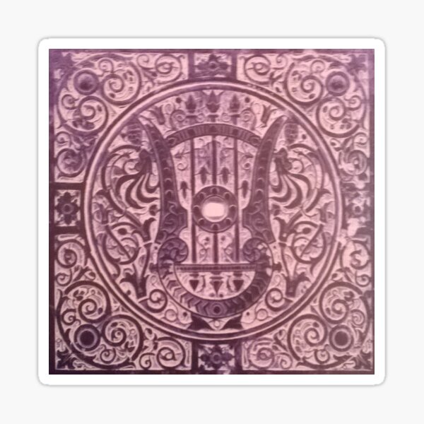 "Palais Garnier Lyre" Sticker by rachelshade | Redbubble