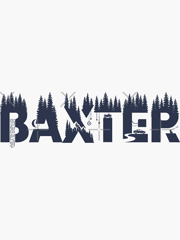 "Baxter State Park" Sticker for Sale by InvestingRoad | Redbubble