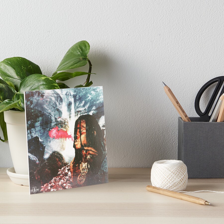 "CHIEF KEEF ART" Art Board Print by shorn1091 | Redbubble