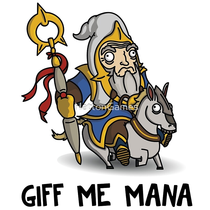 "GIFF ME MANA" by HattonGames | Redbubble