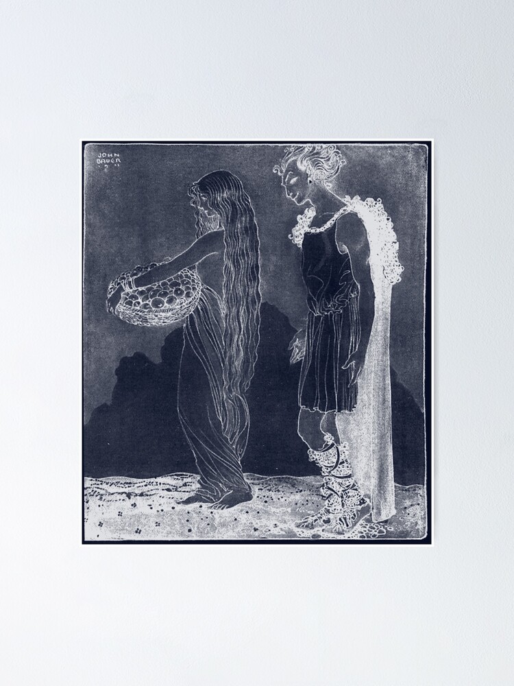 "Loki and Idun" Poster by Gralok | Redbubble