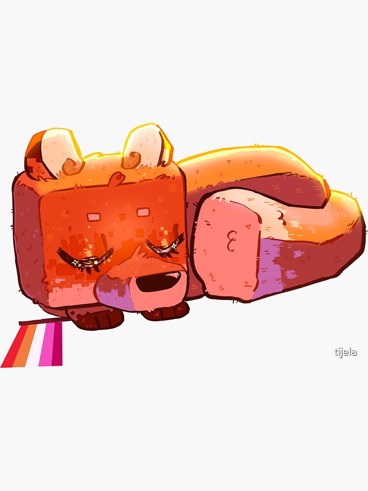 "Fox Pride" Sticker for Sale by tijela | Redbubble