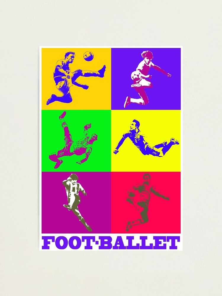 "Football and ballet = foot-ballet" Photographic Print by DutchRobert ...