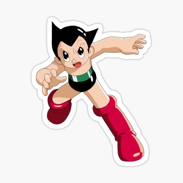 "Astro Boy " Sticker for Sale by DANADVAY | Redbubble