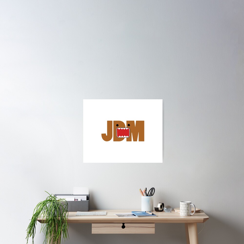 "Domo Monster in JDM letters" Poster by ApexFibers | Redbubble
